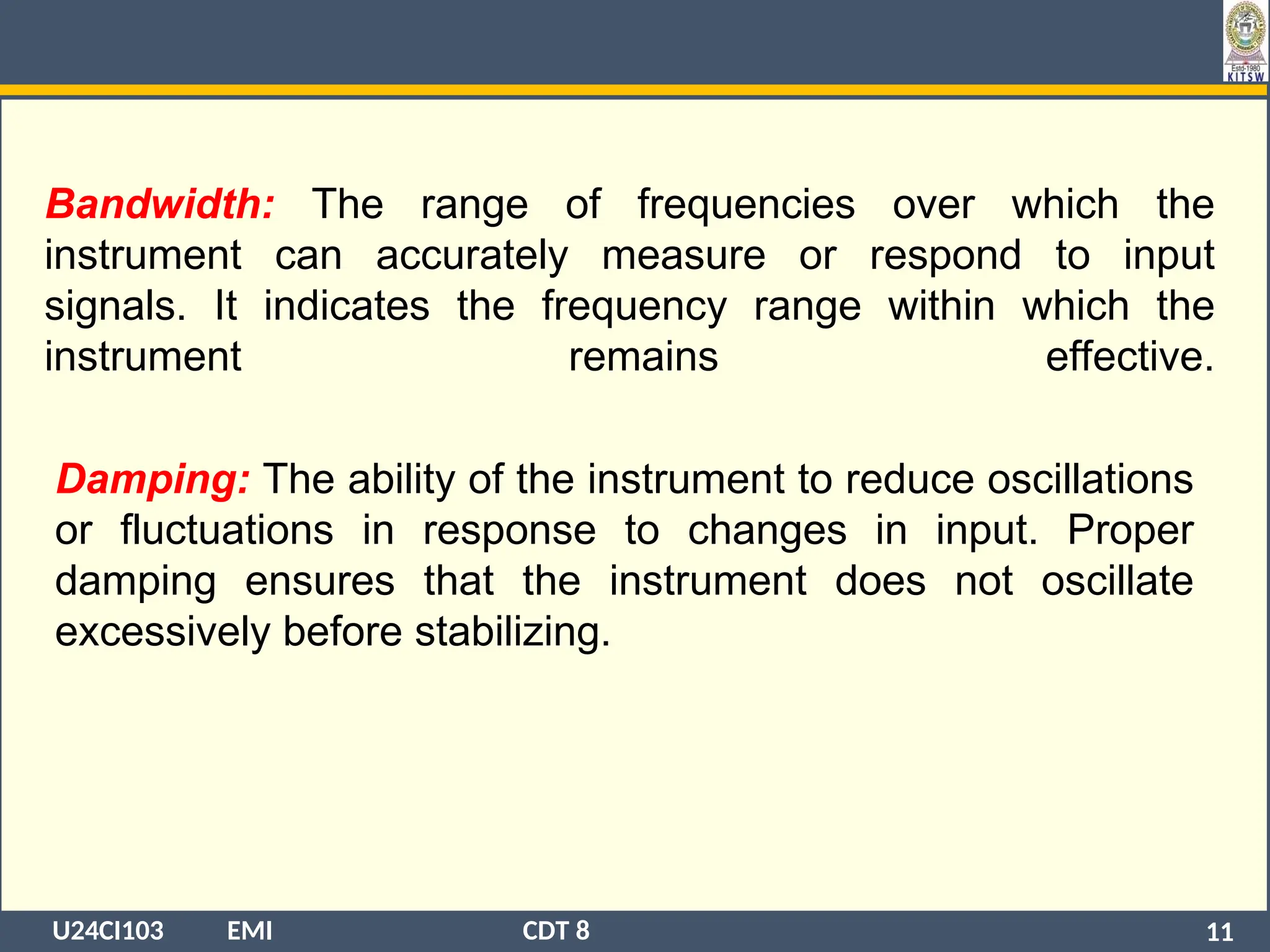 emi- standards in measurements-significance | PPT