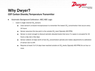 Series CDT / CDTR / CDTV / CDTA Carbon Dioxide/Temperature Transmitters ...