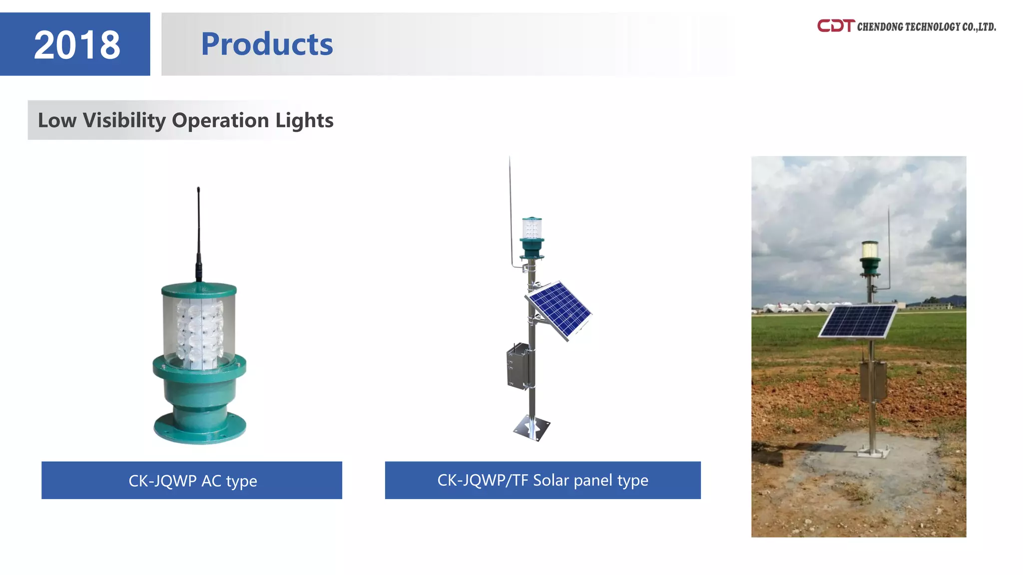 CDT Company Profile For Aviation obstruction lights | PPT