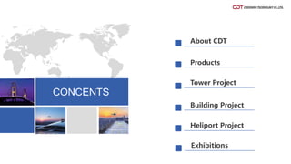 CDT Company Profile For Aviation obstruction lights | PPT