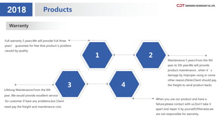CDT Company Profile For Aviation obstruction lights | PPT