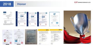 CDT Company Profile For Aviation obstruction lights | PPT