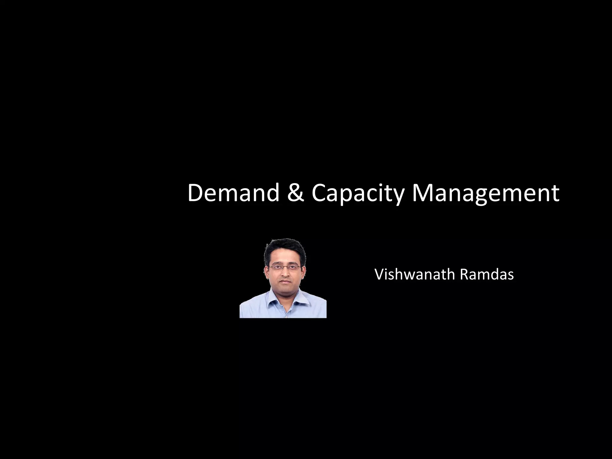 Capacity and Demand Management | PPT