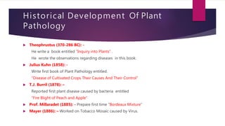 Crop disease and their managemen basic | PPTX