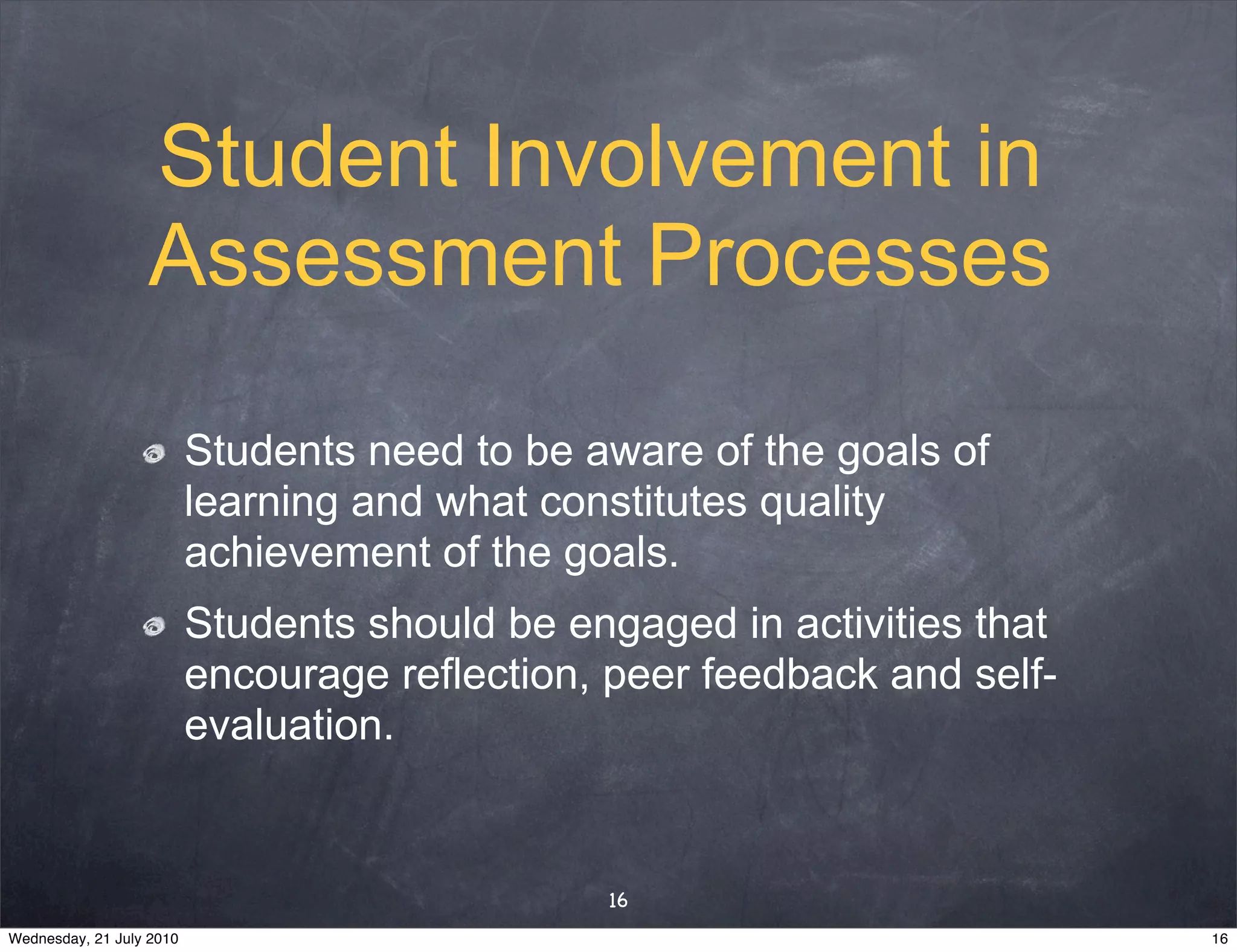 Transforming Higher education through Learning-oriented Assessment | PDF