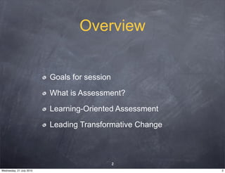 Transforming Higher education through Learning-oriented Assessment | PDF