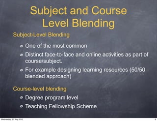 Blended Learning: The Future of Higher Education | PDF