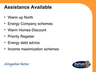 C duff fuel poverty workshop presentation 1.3.17 v1 | PPT