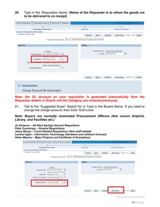 CDU iProcurement R12 Manual | PDF