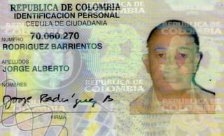 Cédula de ciudadanía frente | PDF