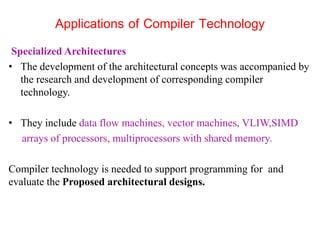 Introduction to compiler design and phases of compiler | PPT