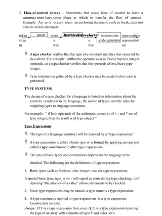 Parsing techniques, notations, methods of parsing in compiler design | PDF