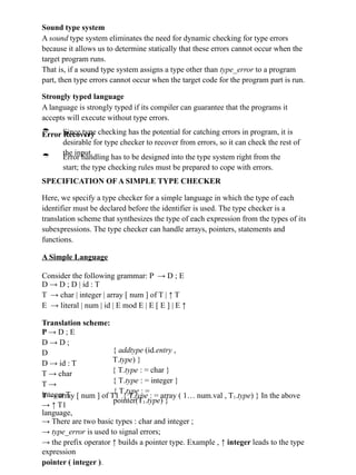 Parsing techniques, notations, methods of parsing in compiler design | PDF