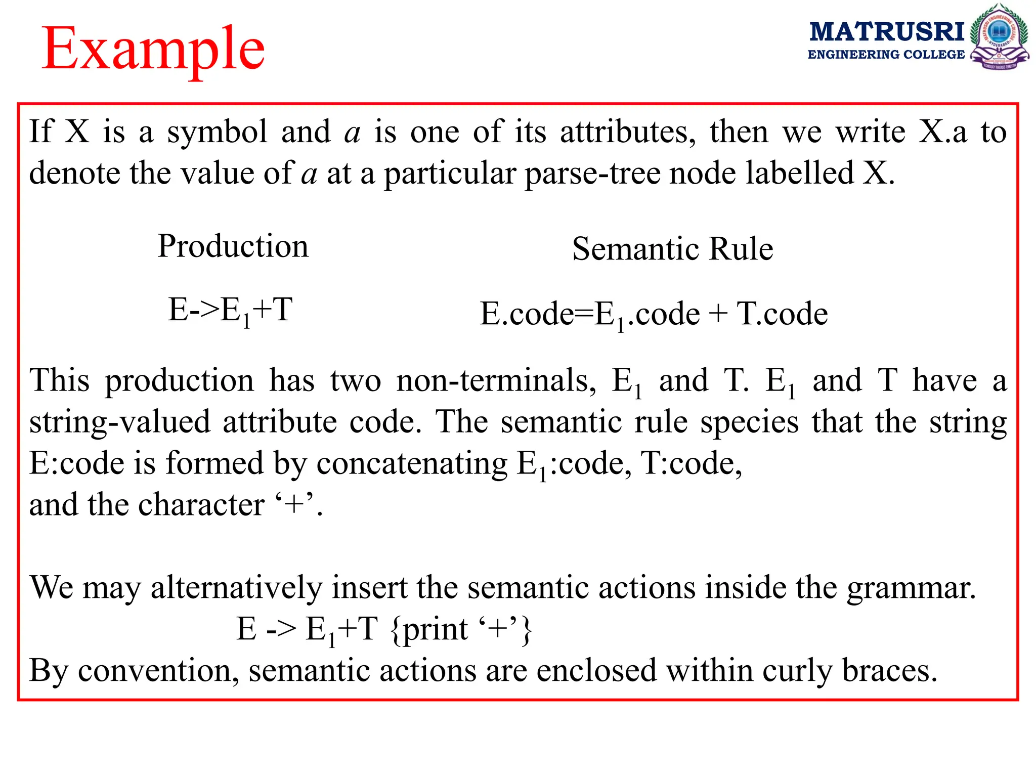 Compiler Design UNIT III PPT (SDD, SDT).pdf