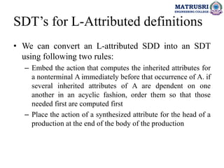 Compiler Design UNIT III PPT (SDD, SDT).pdf