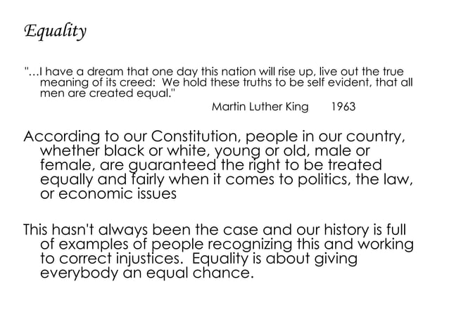 8th grade Core Democratic Values Project | PPT