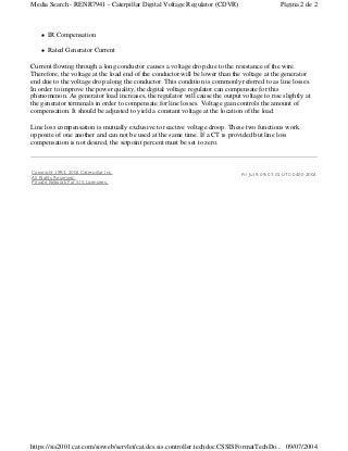 Cdvr service manual renr7941-00 _ sis - caterpillar | PDF