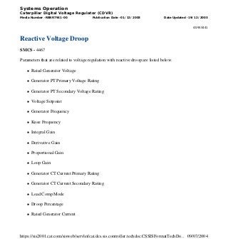 Cdvr service manual renr7941-00 _ sis - caterpillar | PDF