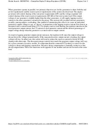 Cdvr service manual renr7941-00 _ sis - caterpillar | PDF