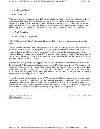 Cdvr service manual renr7941-00 _ sis - caterpillar | PDF