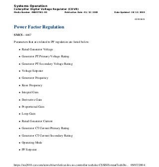 Cdvr service manual renr7941-00 _ sis - caterpillar | PDF
