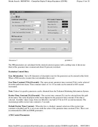 Cdvr service manual renr7941-00 _ sis - caterpillar | PDF