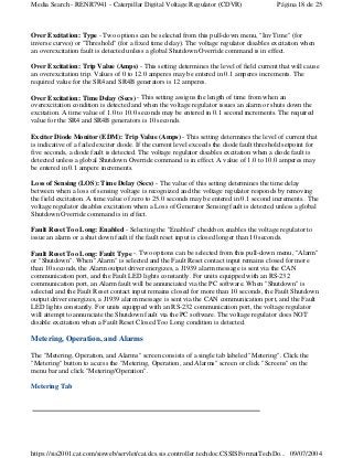 Cdvr service manual renr7941-00 _ sis - caterpillar | PDF