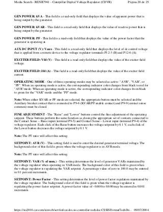 Cdvr service manual renr7941-00 _ sis - caterpillar | PDF