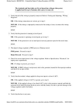 Cdvr service manual renr7941-00 _ sis - caterpillar | PDF