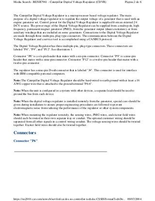 Cdvr service manual renr7941-00 _ sis - caterpillar | PDF