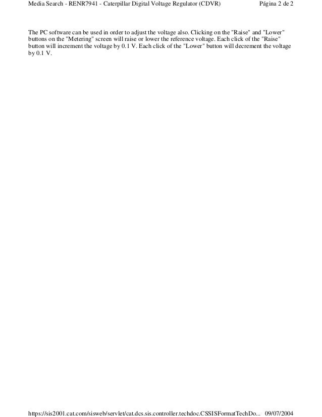 Cdvr service manual renr7941-00 _ sis - caterpillar | PDF | Radio ...