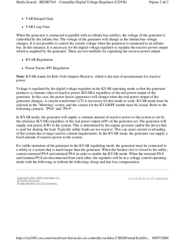 Cdvr service manual renr7941-00 _ sis - caterpillar | PDF | Radio ...