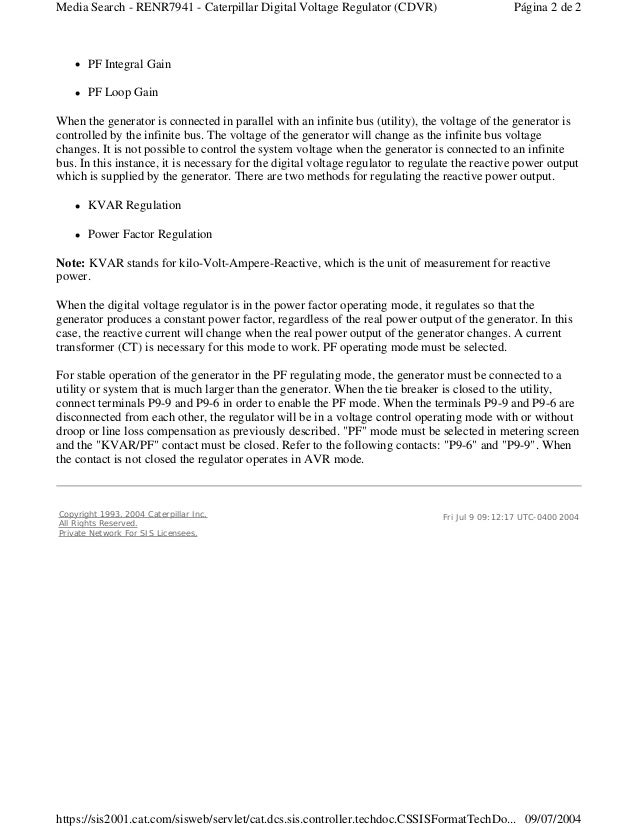 Cdvr service manual renr7941-00 _ sis - caterpillar | PDF | Radio ...