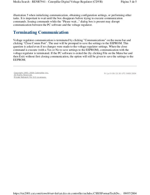 Cdvr service manual renr7941-00 _ sis - caterpillar | PDF | Radio ...