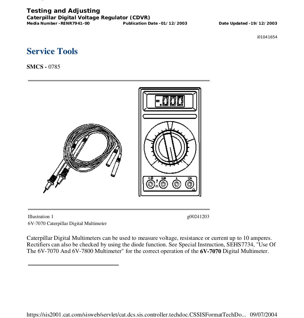 Cdvr service manual renr7941-00 _ sis - caterpillar | PDF | Radio ...