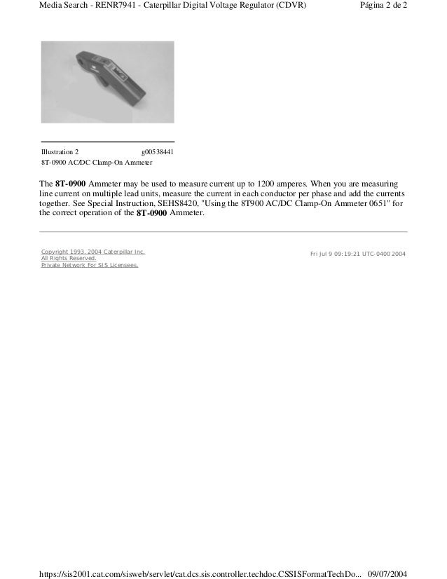 Cdvr service manual renr7941-00 _ sis - caterpillar | PDF | Radio ...
