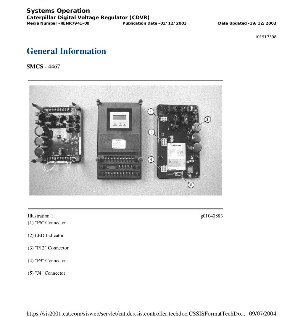 Cdvr service manual renr7941-00 _ sis - caterpillar | PDF
