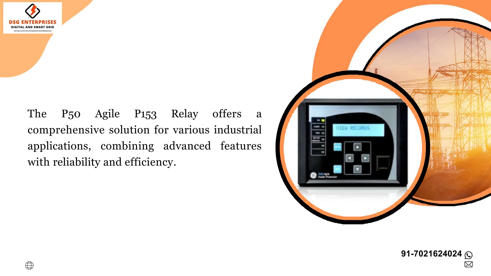 Key Features and Benefits of the P50 Agile P153 Relay | PPTX | Computer Software and ...
