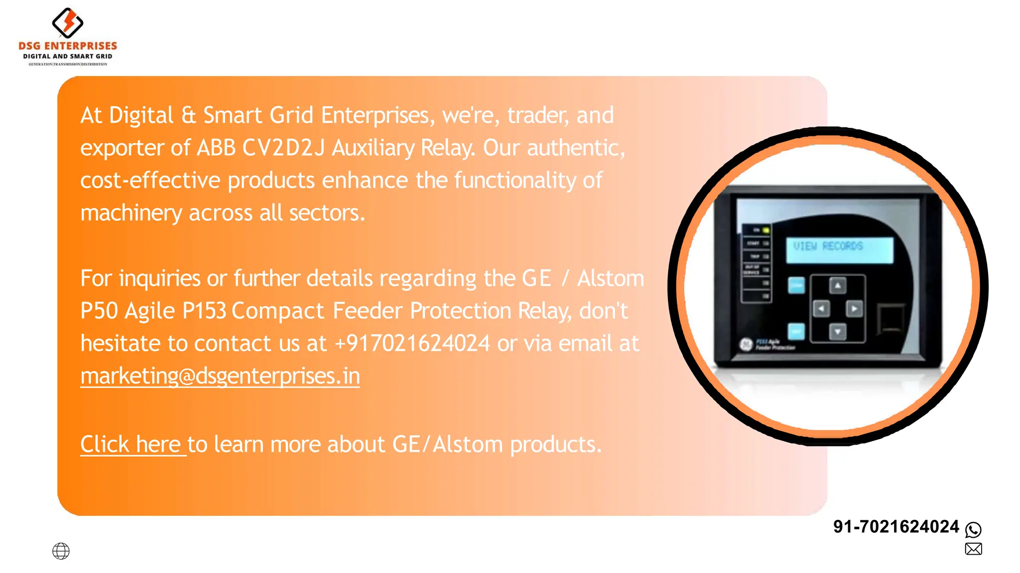 Key Features and Benefits of the P50 Agile P153 Relay | PPTX | Computer Software and ...