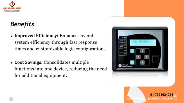 Key Features and Benefits of the P50 Agile P153 Relay | PPTX | Computer ...