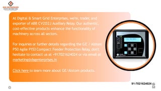 Key Features and Benefits of the P50 Agile P153 Relay | PPTX