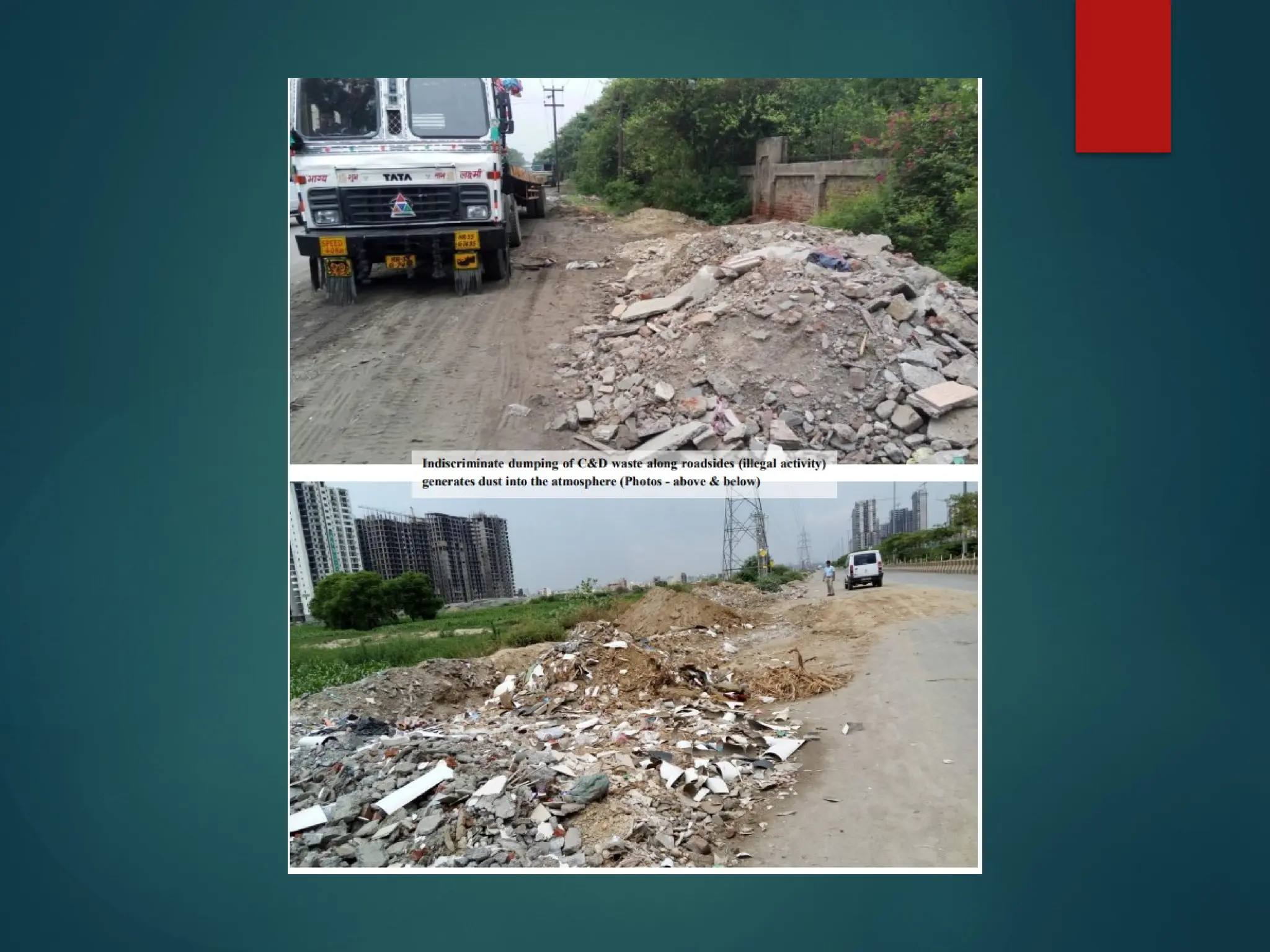 C&D waste management and onsite Dust Mitigation .pptx