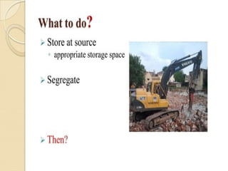 C&D waste management and onsite Dust Mitigation .pptx