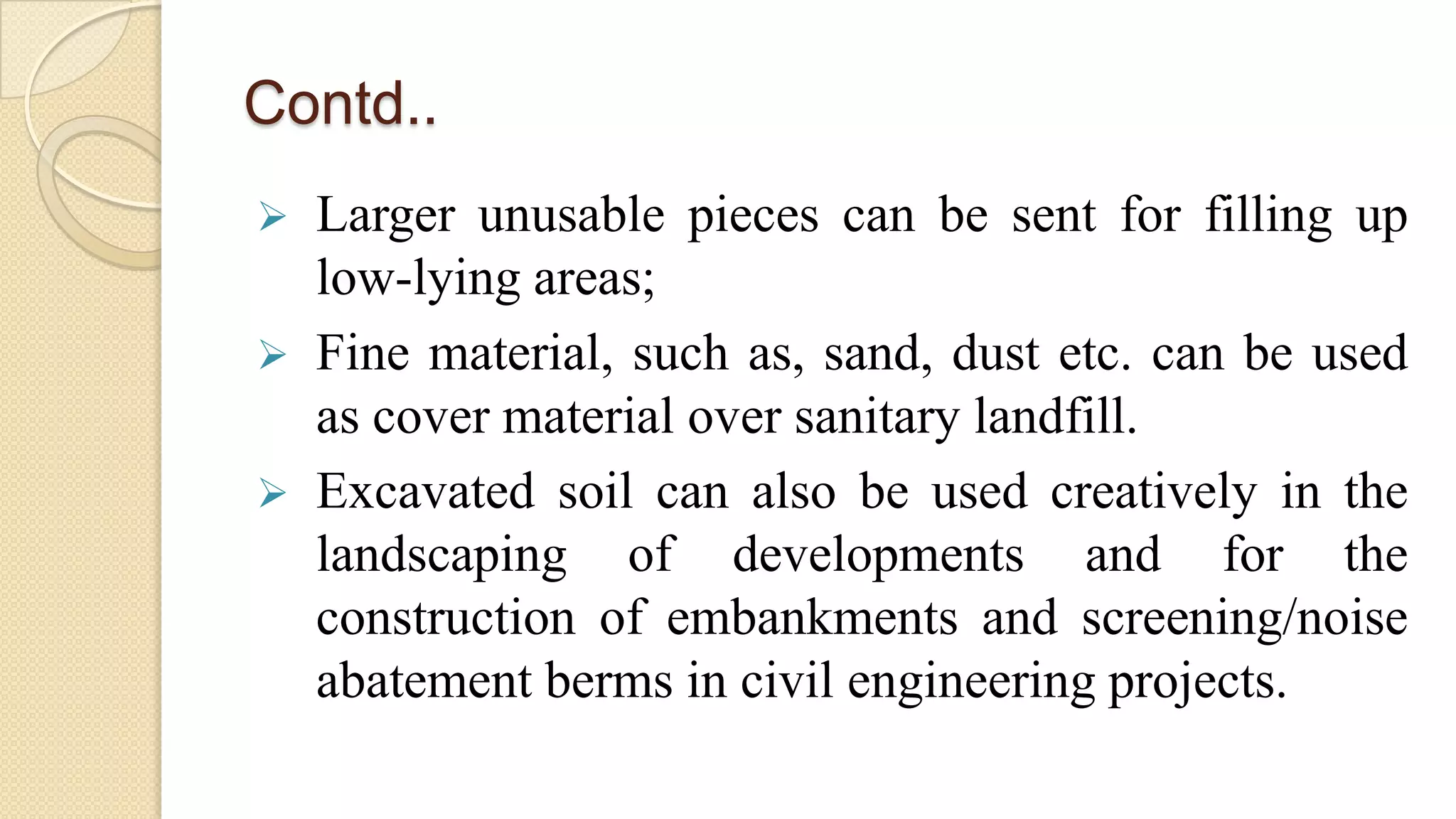 C & d waste management in india | PPTX