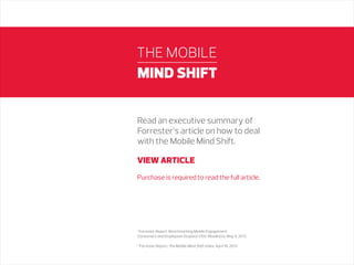 Mastering the Mobile Mind Shift | PDF