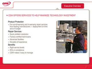 CDW Overview | PPT | Information Services Industry | Industries