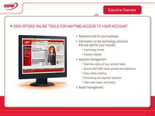 CDW Overview | PPT | Information Services Industry | Industries