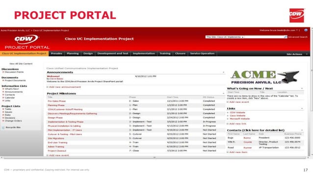 Cdw uc practice video slides | PPT