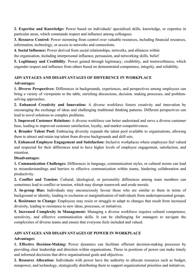 Cultural Diversity at Workplace unit 2- Exploring Difference | PDF