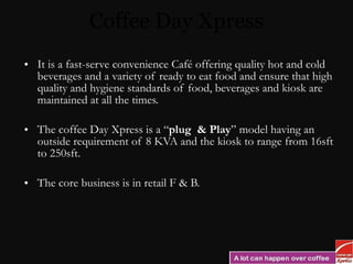 Coffee Day Xpress | PPT